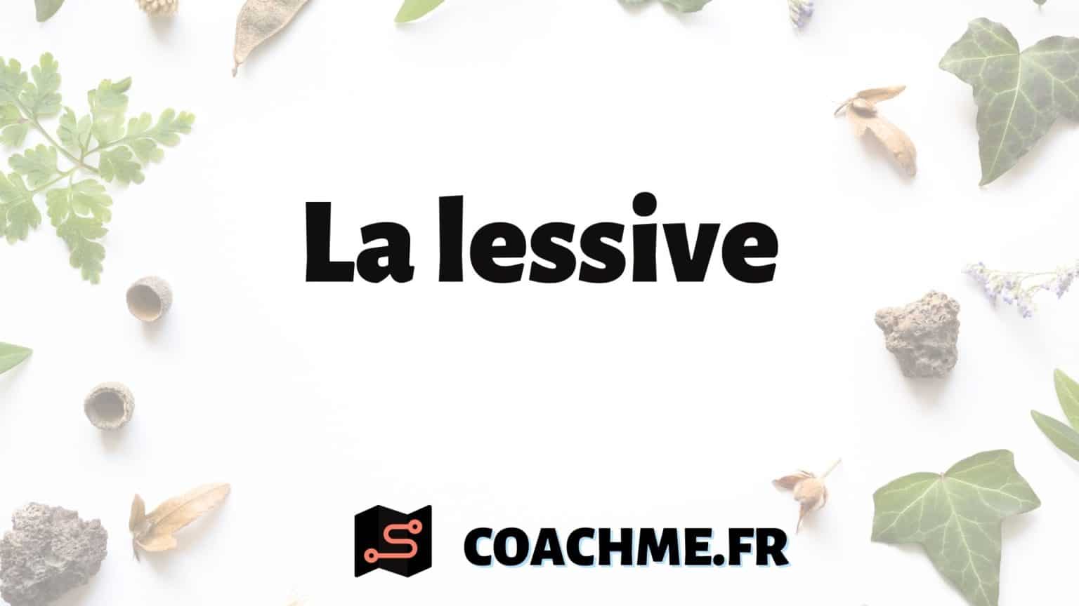 Comment choisir sa lessive