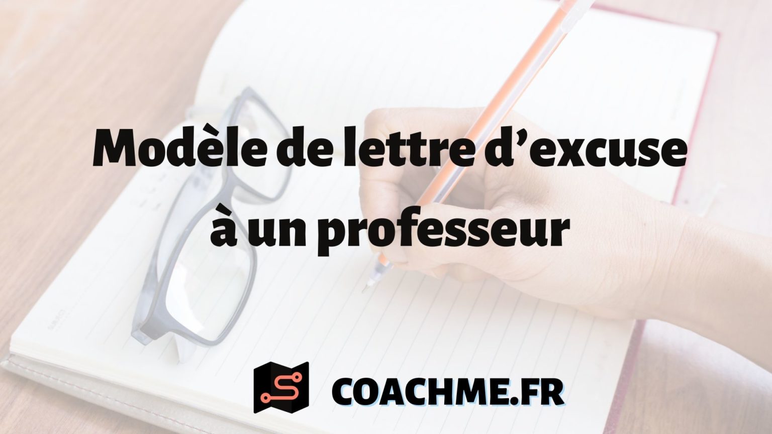 Modèle de lettre d'excuse à un professeur